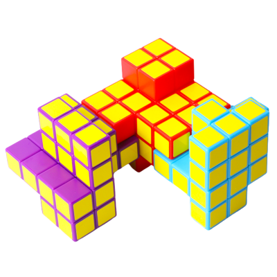 ZePuzzles Blanker Cube Cyan → MasterCubeStore