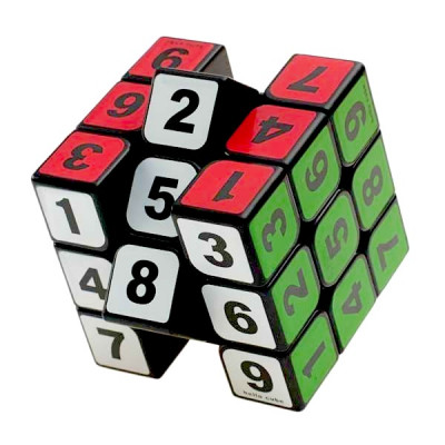 Z Cube Sudoku Cube 3x3 Black → MasterCubeStore