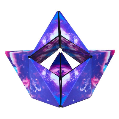MoYu Magnetic Folding Fidget Cube Purple → MasterCubeStore