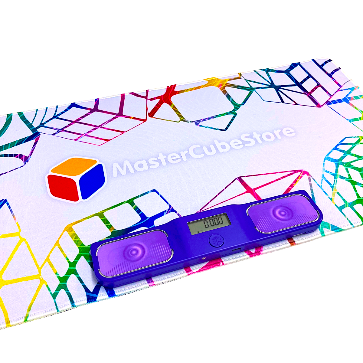 MasterCubeStore Speedcubing Mat Colorful Silhouettes → MasterCubeStore