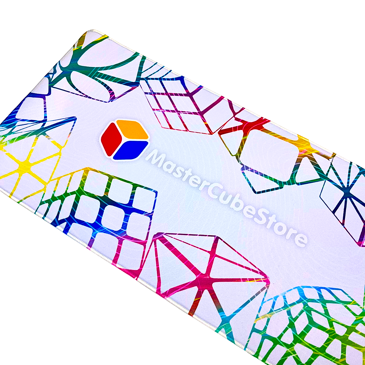 MasterCubeStore Speedcubing Mat Colorful Silhouettes → MasterCubeStore
